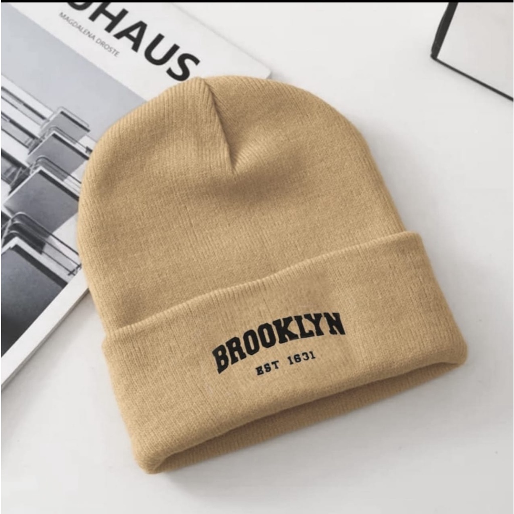 Jual Topi Kupluk Beanies Hat Brooklyn 1631 Pria Wanita Model Terbaru ...