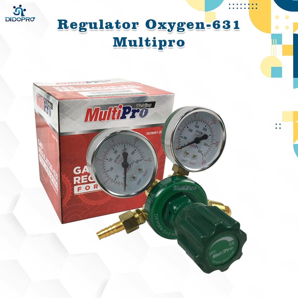 Jual Regulator Las Oksigen MULTIPRO 631 Las Oxygen Multipro Original ...