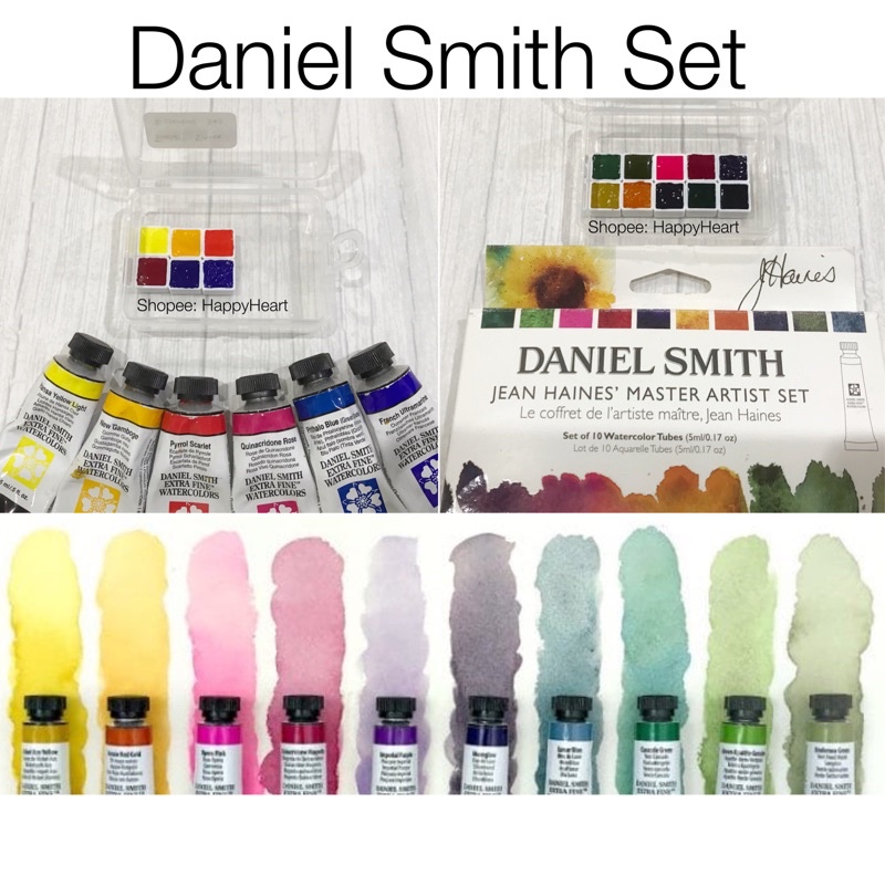 Jual Daniel Smith Set Share Tube Minipan Jean Haines set Essential set ...