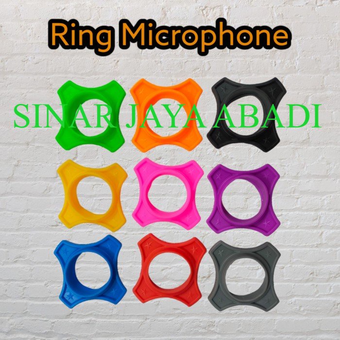 Jual GROSIR KARET MIC KARET PENGAMAN MIC RING MIC HARGA GROSIR | Shopee ...