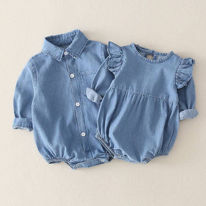 Jual BABY BB - jumper denim boy & girl kode 00292 | Shopee Indonesia