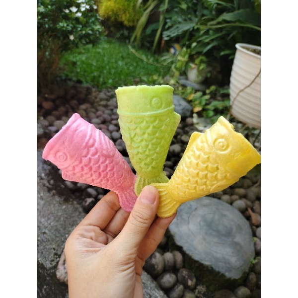 Jual Cone ikan ice cream / opak es krim | Shopee Indonesia
