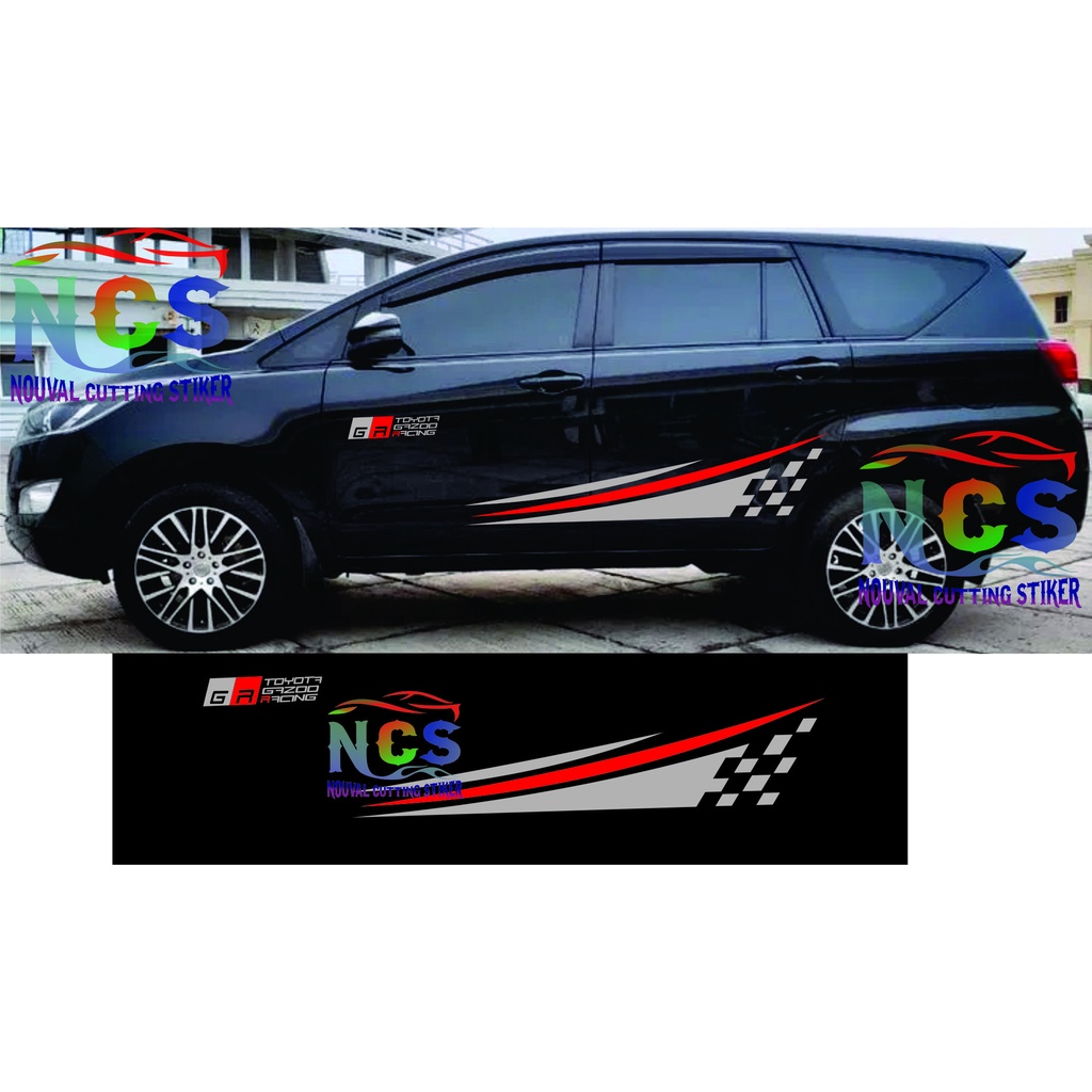 Jual NEW ! STICKER STIKER MOBIL INNOVA CUTTING STIKER LIST MOBIL TOYOTA ...