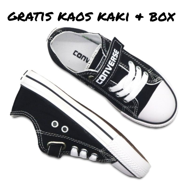 Jual sepatu anak laki laki perempuan converse all star model terbaru ...