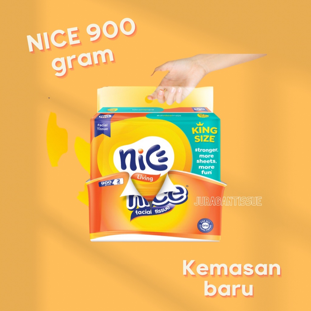 Jual Tisu Tissue NICE Facial 1000 Gram / Tissue Nice 1 kg | Shopee ...