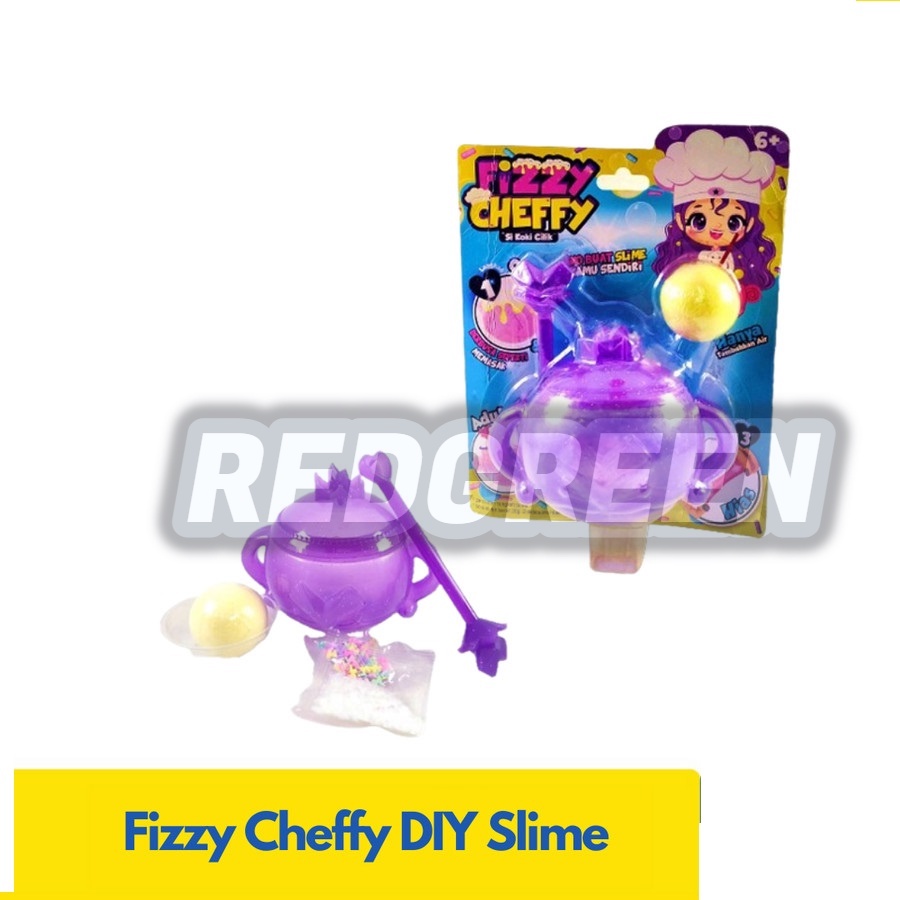 Jual Mainan Anak Slime Fizzy Cheffy DIY Magic Slime DIY Slime mainan ...