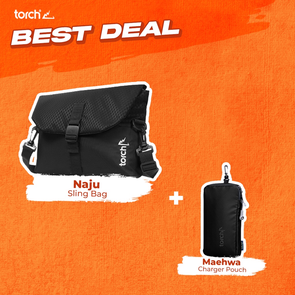 Jual TORCH Naju 3 Liter Tas Selempang Bahu IPad Pria Wanita Unisex ...