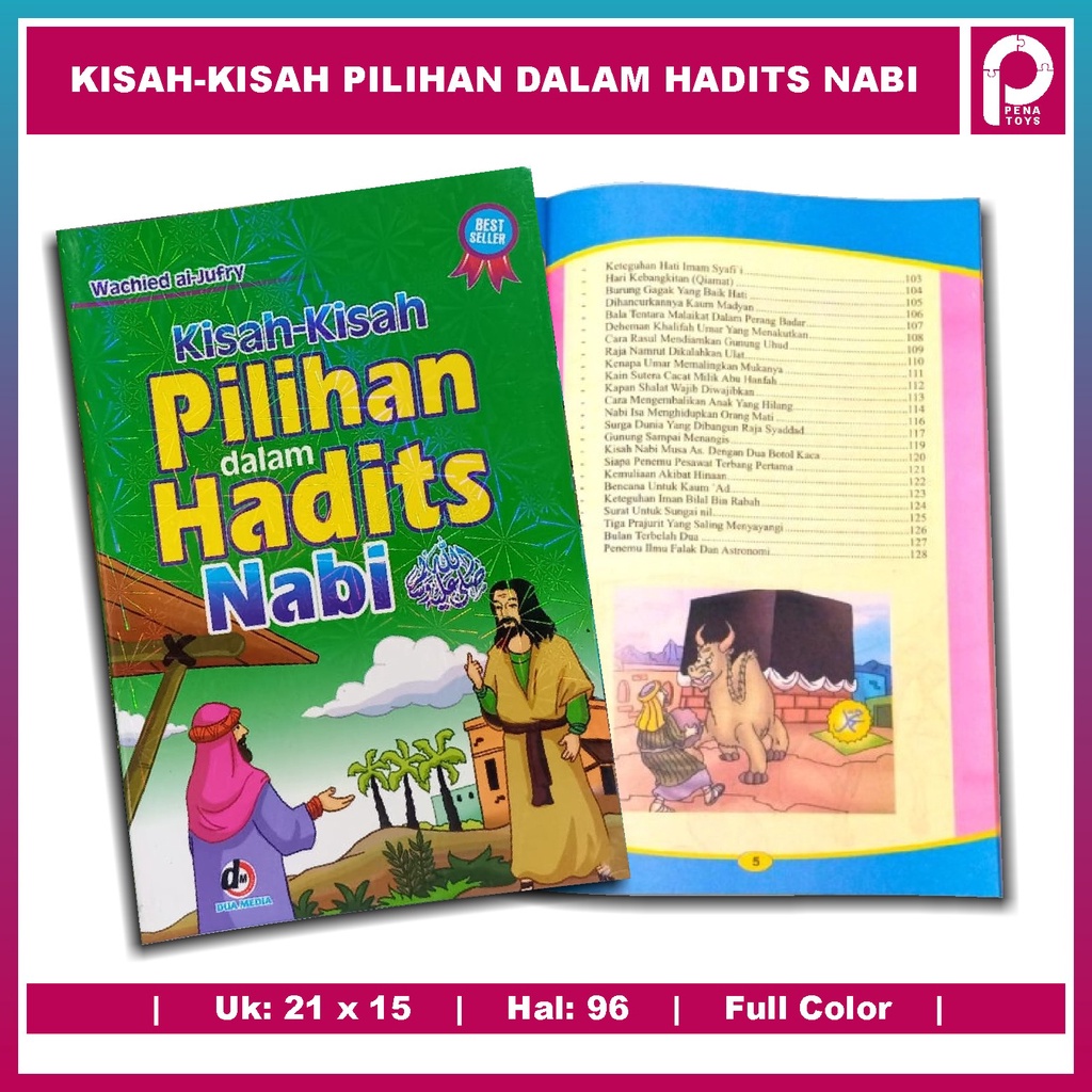 Jual Kisah-kisah Pilihan dalam Hadits Nabi | Shopee Indonesia