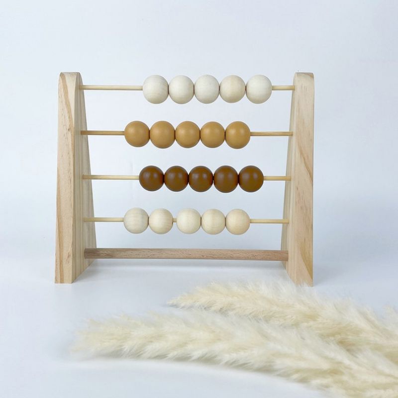 Jual Wooden Abacus, Papan Sempoa Kayu, Mainan Edukasi, Montessori Toys ...