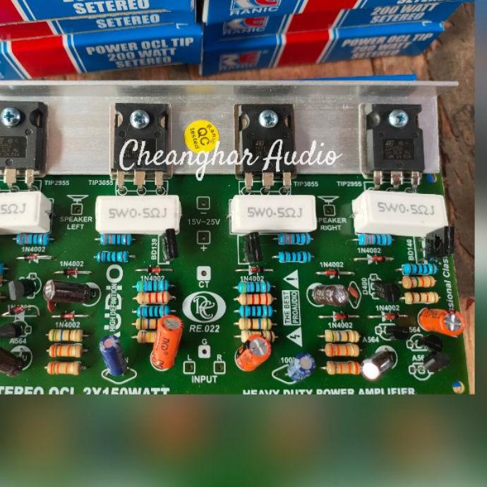 Jual Promo | [KP8] | Kit Power Amplifier OCL 200 Watt Stereo | Shopee ...