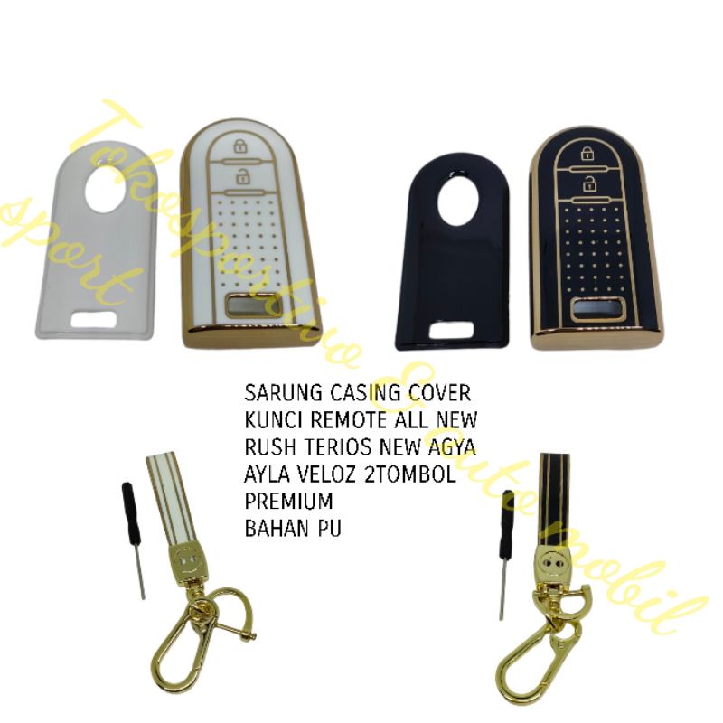 Jual SARUNG CASING COVER KUNCI REMOTE NEW RUSH TERIOS NEW AGYA AYLA ...