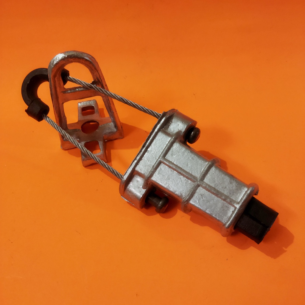 Jual Dead End Clamp Fixed 10-16 16-25 + Bracket A / Klem Buaya 10-16 16 ...