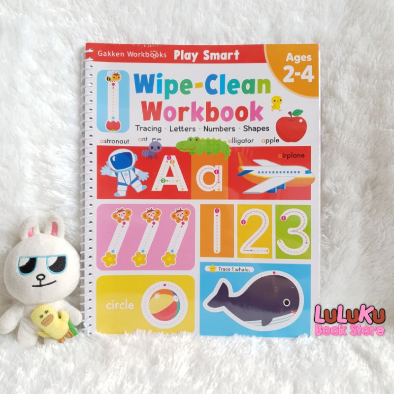 Jual Buku anak wipe clean import : Gakken Workbooks Play Smart Wipe ...