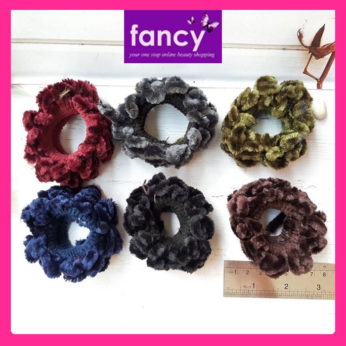 Jual Kuncir Rambut Ubur Ubur Hijab Ikat Rambut Hijab | Shopee Indonesia