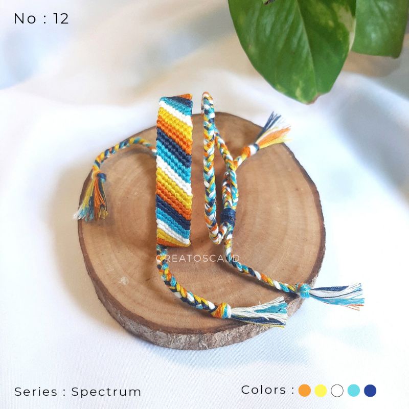Jual Spectrum Series | Gelang Custom | Friendship Bracelet | Gelang ...