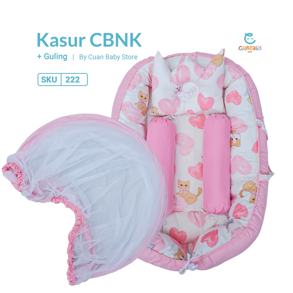 Jual Kasur Bayi Kelambu Dengan Guling Motif SWAN PRINCESS PINK MIX SWAN ...