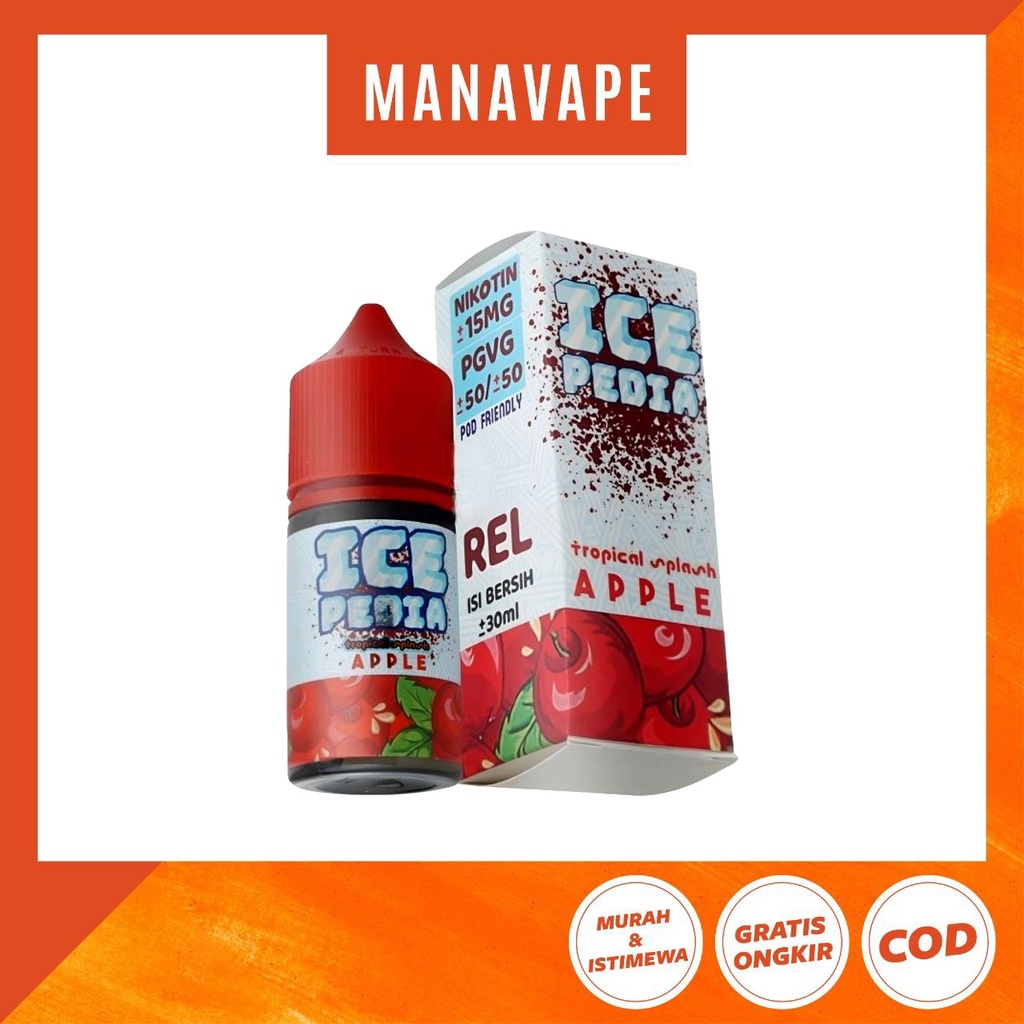 Jual ICEPEDIA APPLE PODS FRIENDLY 30ML | Shopee Indonesia
