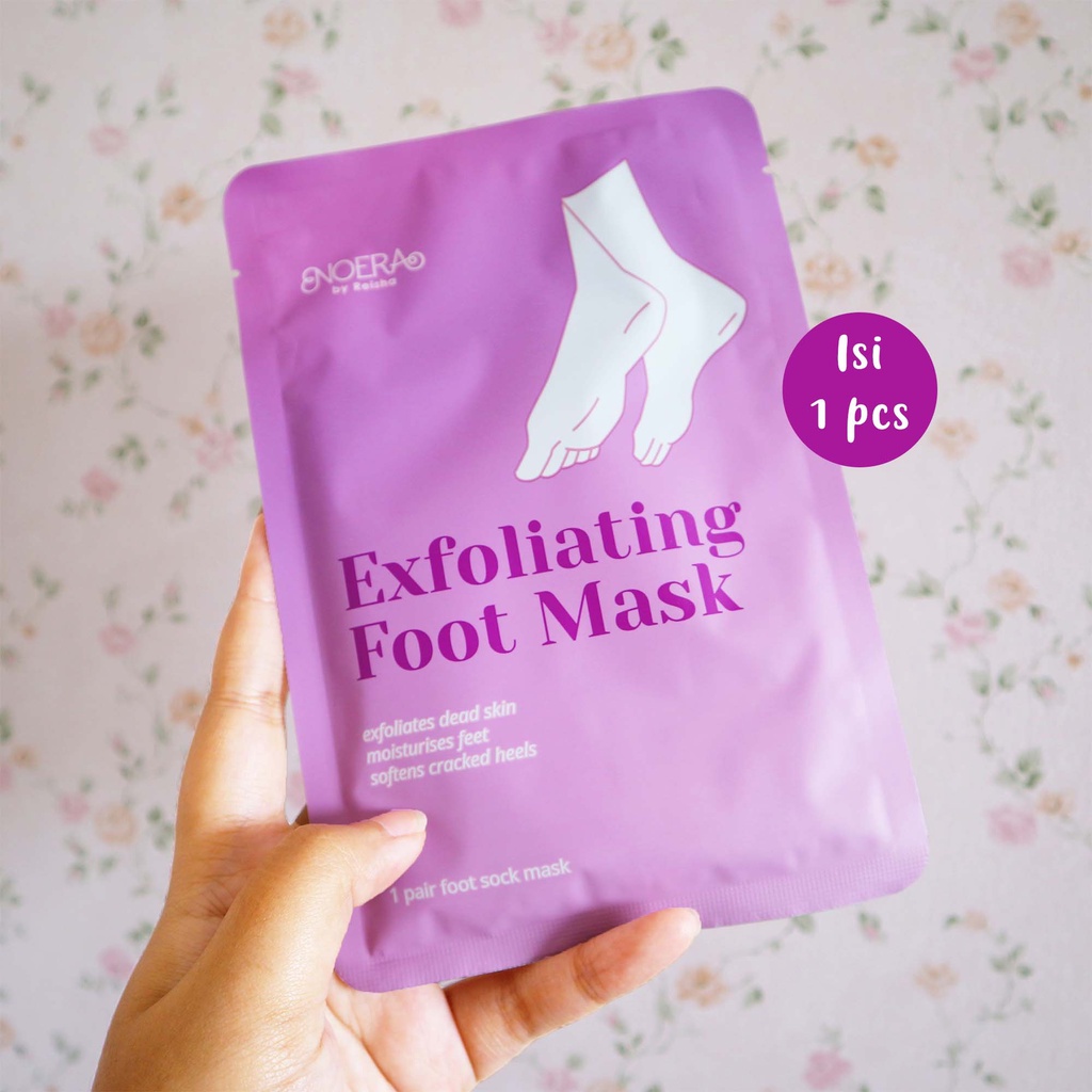 Jual Noera Exfoliating Foot Mask Masker Kaki Noera Footmask Exfoliating ...