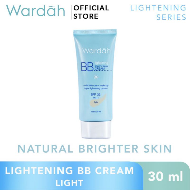 Jual Wardah Lightening BB Cream SPF 32 PA+++ 30 ml (Light/Natural ...