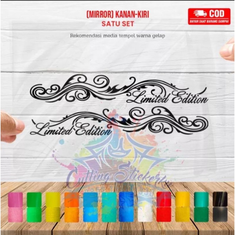 Jual sticker limited edition | Shopee Indonesia