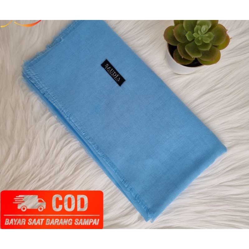 Jual Fashion Official HIJAB SAUDIA RAWIS SEGI4 / HIJAB RAWIS POLOS ...