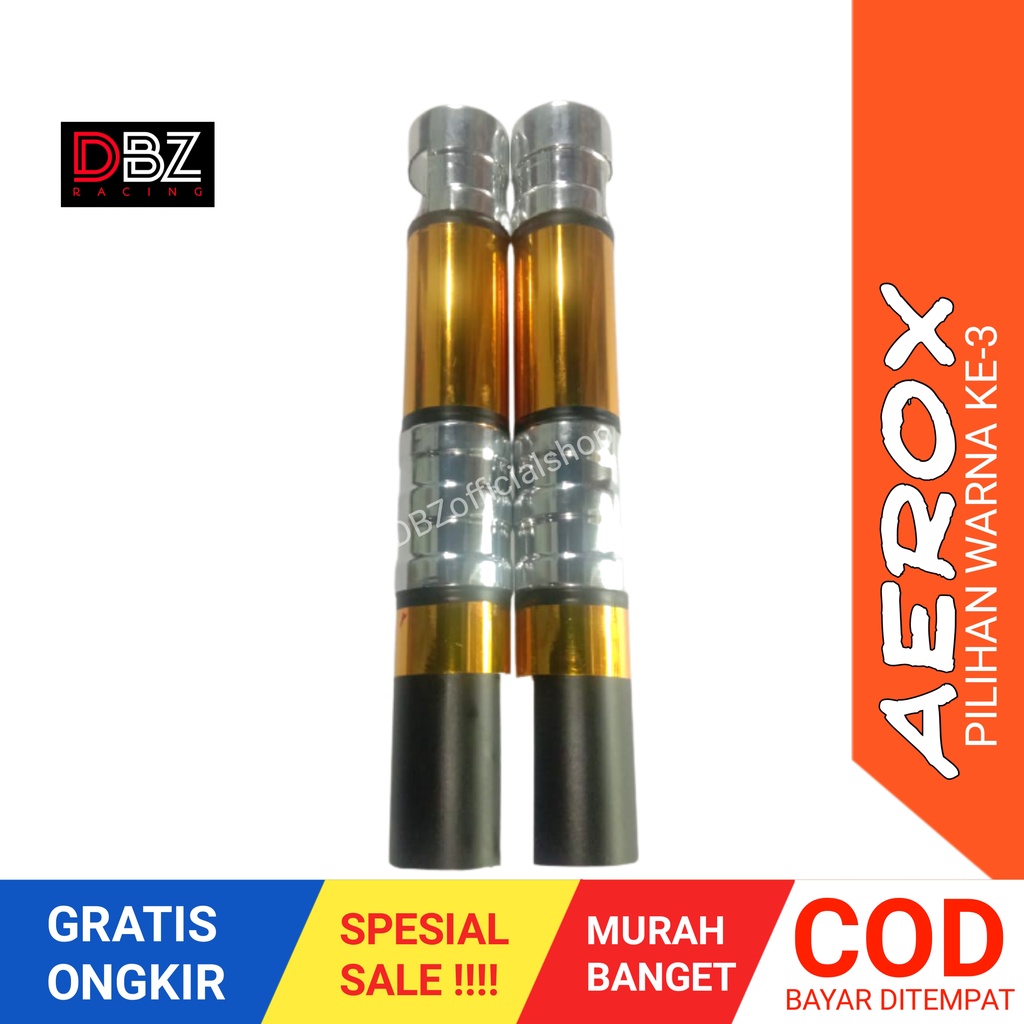 Jual DBZ Cover Shock Breaker Suspensi Depan Motor Aerox Cover Shok ...