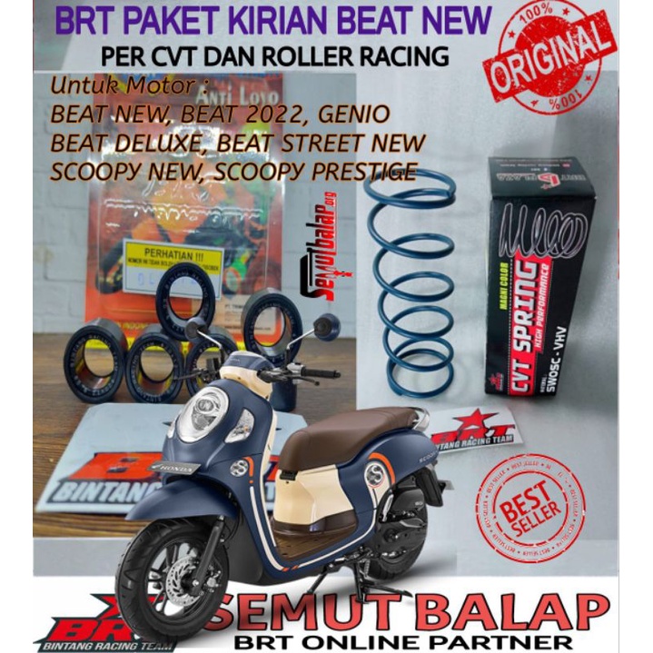 Jual BRT PAKET KIRIAN SCOOPY PRESTIGE PER CVT + ROLLER 11 15 16 17 18 ...