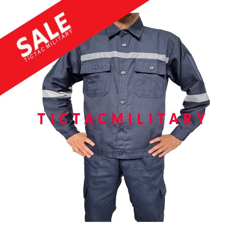 Jual Kemeja Savety BAJU SAFETY KATELPAK WERPAK KEMEJA SERAGAM SAFETY ...