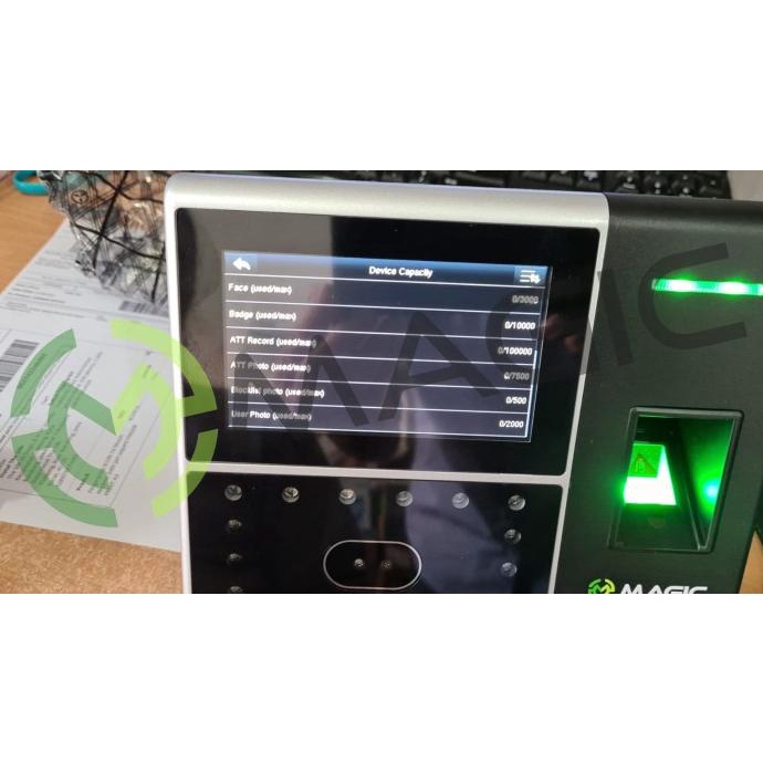 Jual Mesin Absensi Fingerprint dan Akses Pintu | Magic Fiface | Shopee ...