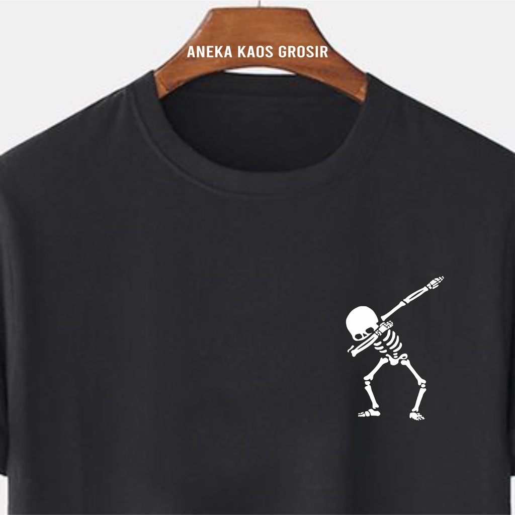Jual BAJU DISTRO SKULL SWAG TENGKORAK M L XL XXL LENGAN PENDEK ROUND ...