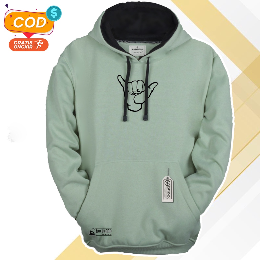 Jual Hoodie Premium Sweater Hoodie Pria Distro Karanggo Mint Original ...