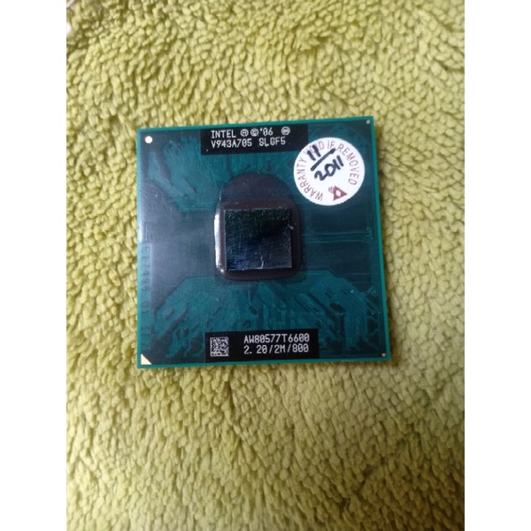 Jual PROSESOR INTEL CORE 2 DUO T6600 2.20Ghz | Shopee Indonesia