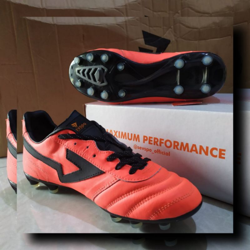 Jual Sepatu sepakbola sevspo maestro klea kangguru leather FG | Shopee ...