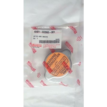Jual Tutup Cap Sub Assy Radiator Sigra Calya Ayla Agya Sirion(Old ...