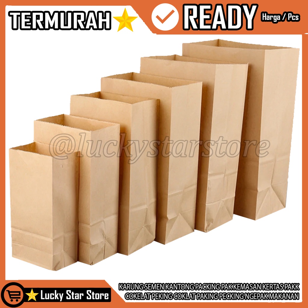 Jual Kantong Packing Pak Kemasan Kertas Karung Semen Pakk Pack Sak Zak ...