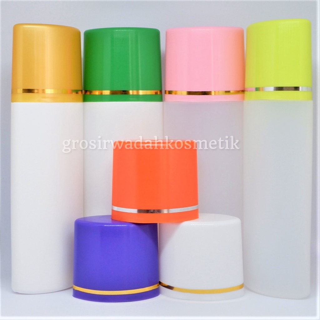 Jual Botol Putri 100ml | Botol Sabun 100 ml Natural Putih List Gold ... Jual Botol Putri 100ml | Botol Sabun 100 ml Natural Putih List Gold ...