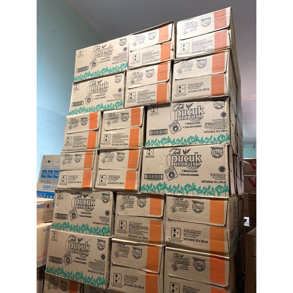 Jual Teh pucuk 1 dus 24 botol × 350ml / minuman teh / drink tea ...