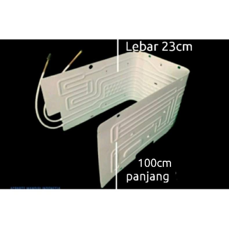 Jual evaporator kulkas evap kulkas 1pintu glasio panjang 100cm/105cm lebar 23.cm original 50a ...