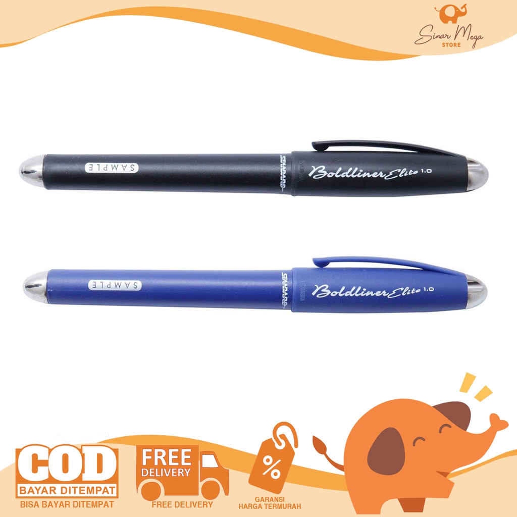 Jual Standard Pulpen Boldliner Elite 1,0 / Tanda Tangan / Signature ...