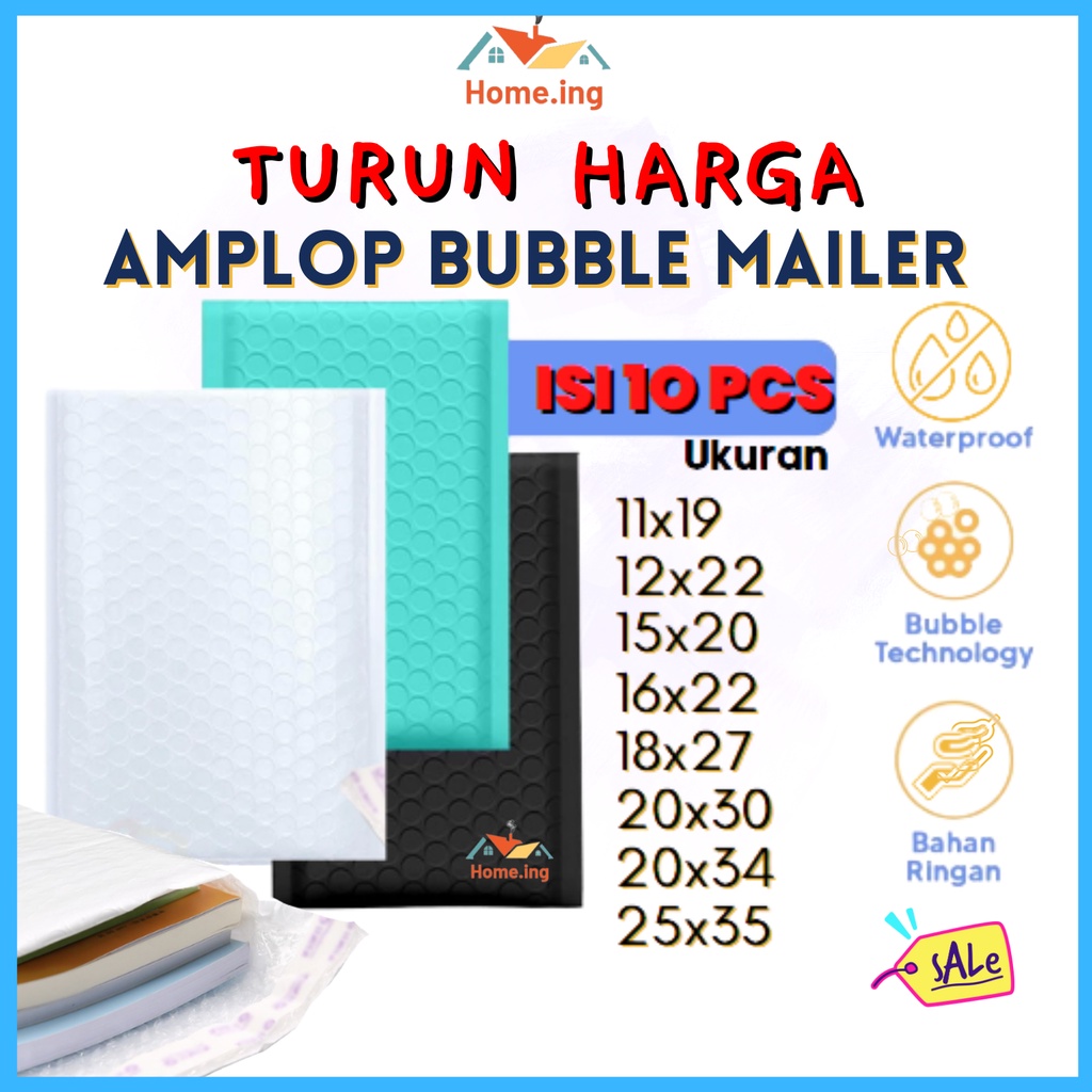Jual Bubble Putih Envelope Amplop bubble wrap amplop buble polymailer ...