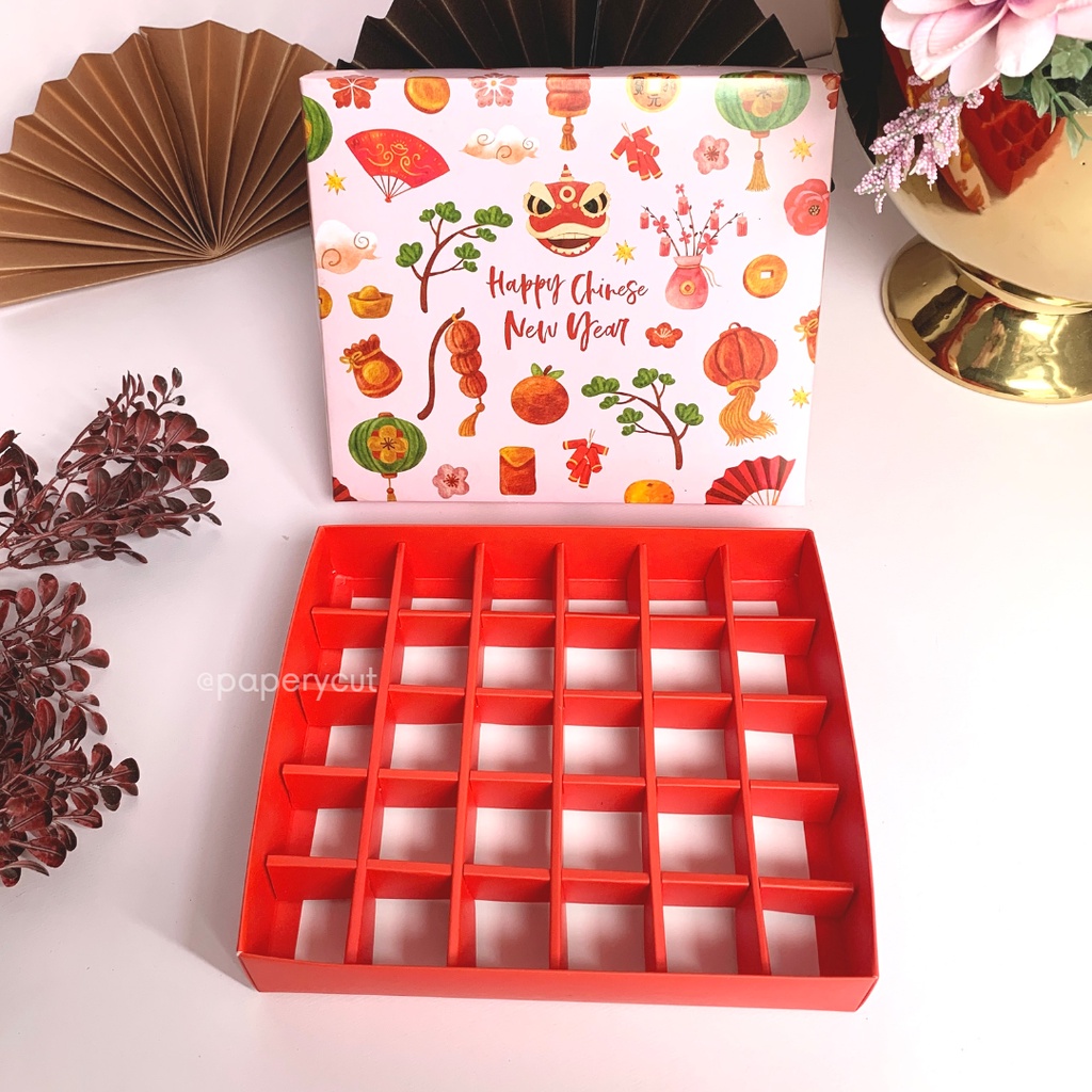 Jual Box Kotak Packaging Hampers Nastar - Imlek | Shopee Indonesia