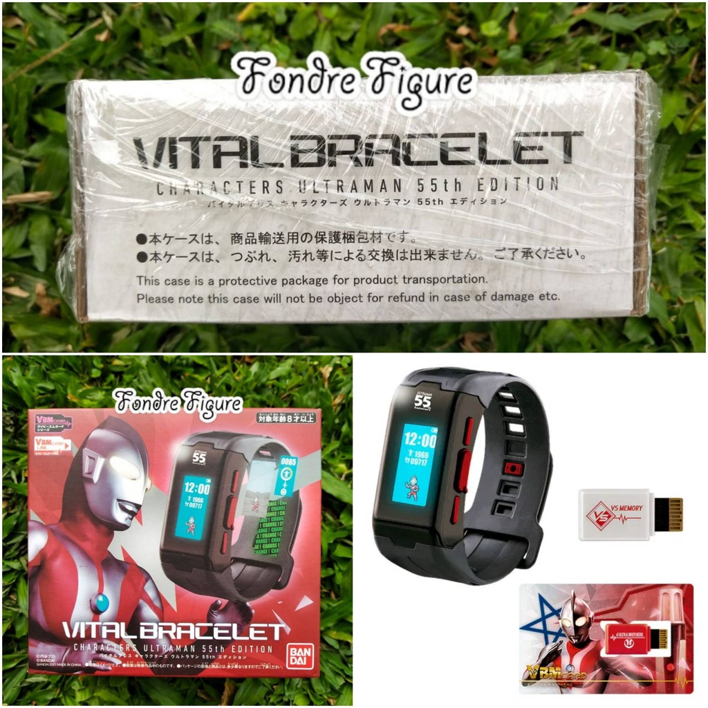 Jual ORIGINAL VITAL BRACELET ULTRAMAN VB SET 55TH ANNIVERSARY ASIA ...