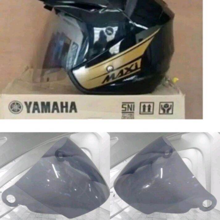 Jual Kaca Helm Maxi Yamah Aerox Gear ( Hanya Kaca Helm) | Shopee Indonesia