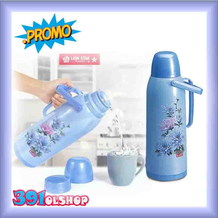 Jual TERMOS AIR PANAS 2 LITER SOLARIS LION STAR 50H ( Warna Acak ) | Shopee Indonesia