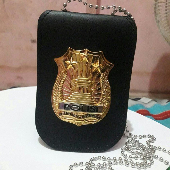 Jual Dompet name tag/kalung lencana polisi | Shopee Indonesia