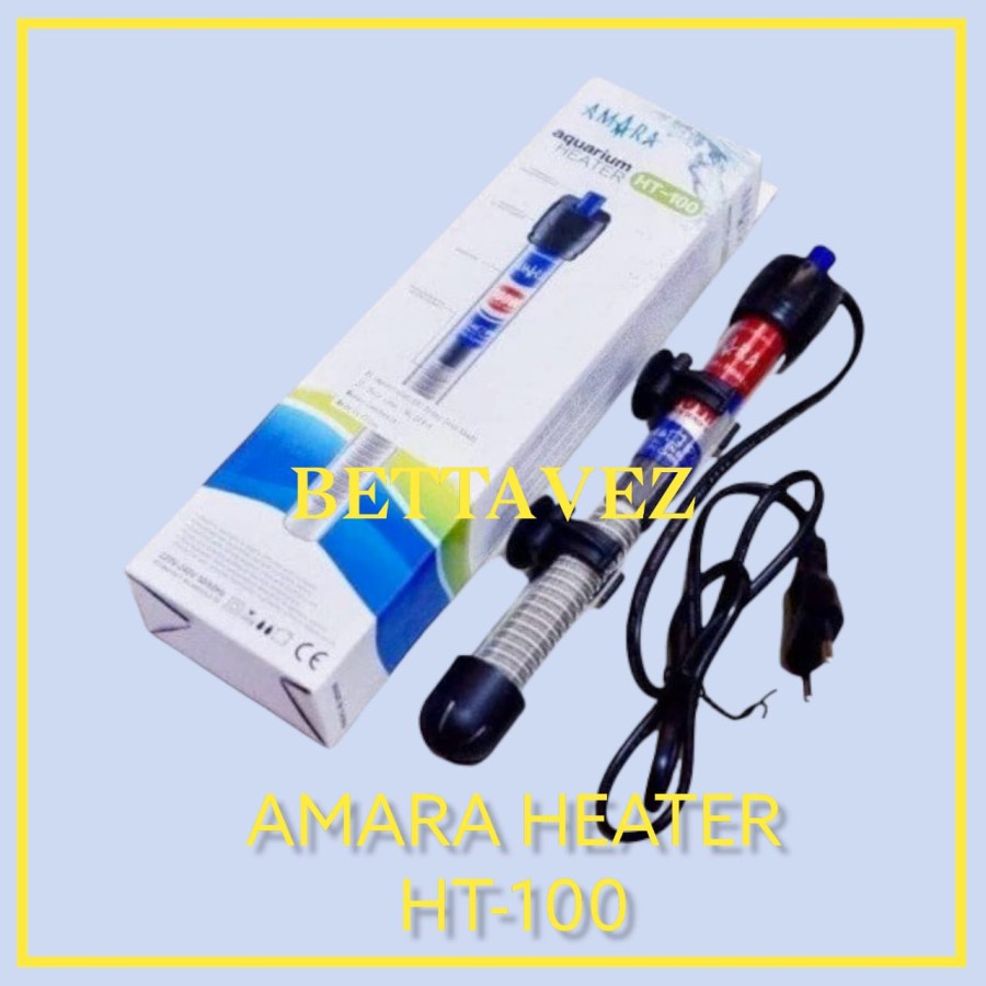 Jual HEATER AMARA HT 50 WATT 100 WATT ALAT PEMANAS AIR PENGATUR SUHU ...