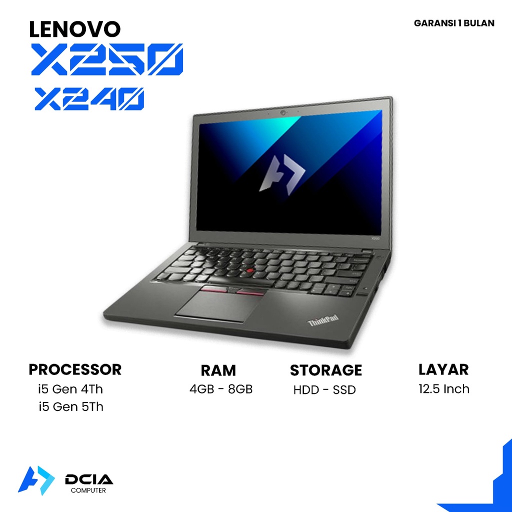 Jual Lenovo Thinkpad X240 X250 X260 X270 ORIGINAL / BERGARANSI /MURAH | Shopee Indonesia