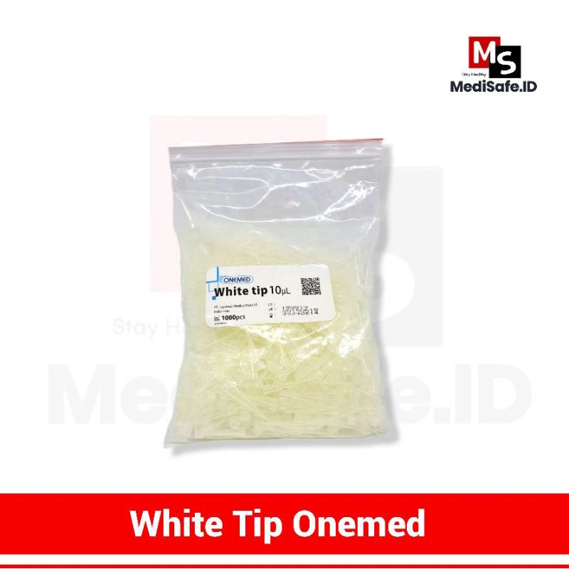 Jual White Tip Micropipet Mikropipet Tips Putih [ 0,1 - 10 uL ] Onemed ...