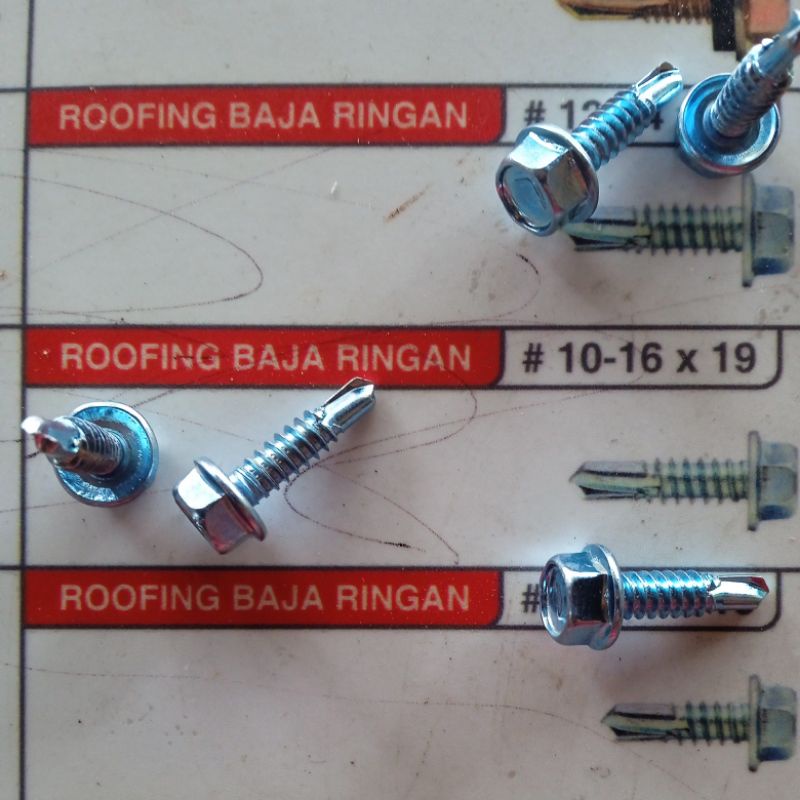 Jual Baut Baja Ringan / Baut Roofing 10 x 19 isi 100 PCS | Shopee Indonesia Jual Baut Baja Ringan / Baut Roofing 10 x 19 isi 100 PCS | Shopee Indonesia