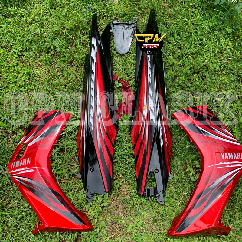 Jual Body Set Jupiter MX Lama Old Merah Hitam | Shopee Indonesia